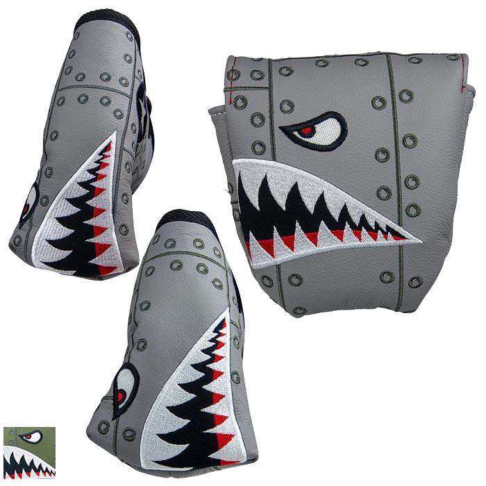 Rose & Fire Bomber/Warhawk Premium USA Leather Putter Covers Mallet (R ...